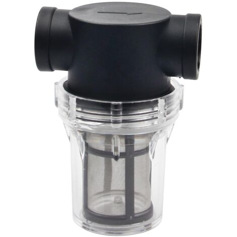 3/4-inch Water Pump Pipeline Filter with 80 Mesh Stainless Steel Filter