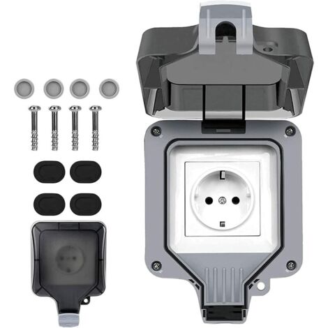 Outdoor switches and sockets