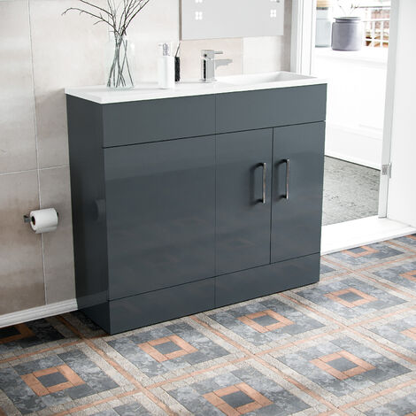 Vanity units with basins