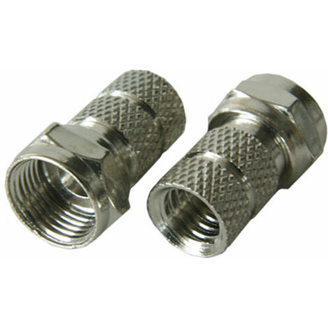 TV and satellite cable connectors