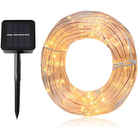 Sharper Image Solar Powered Led Outdoor Rope Light | Shelly Lighting