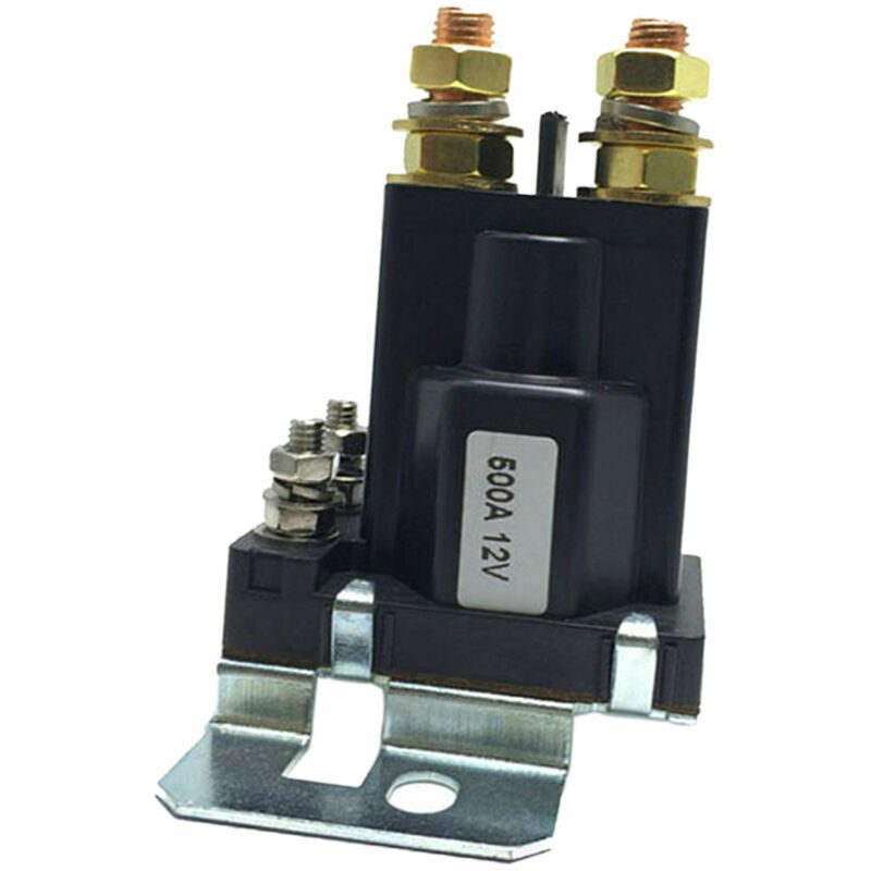 12Vdc 500A Amp Heavy Current 4 Pin Spst Car Auto Start Relay Contactor ...