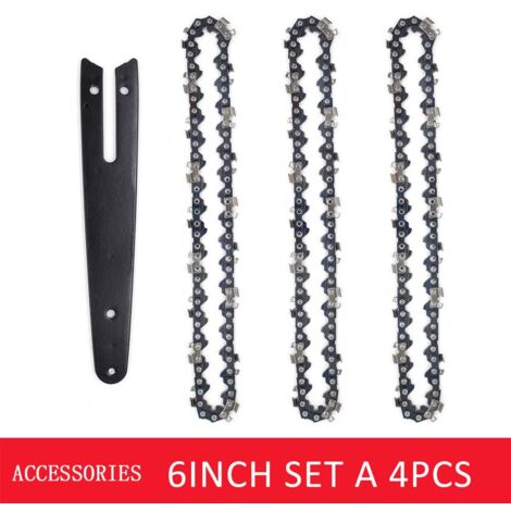 Guide et chaîne pour tronçonneuse