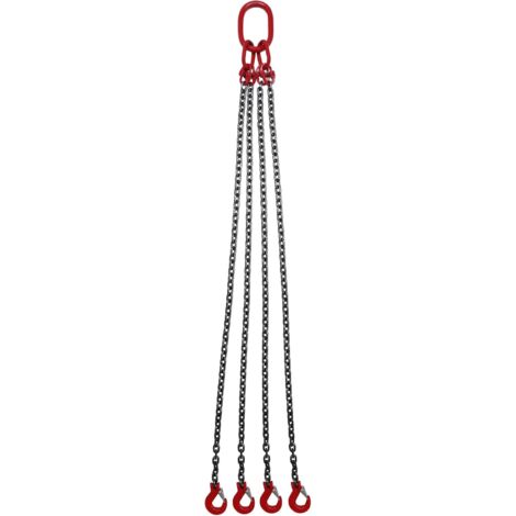 Clevis Self Locking Hook with Grip Latch 13MM Grade 100 (Lifting G10 6. ...