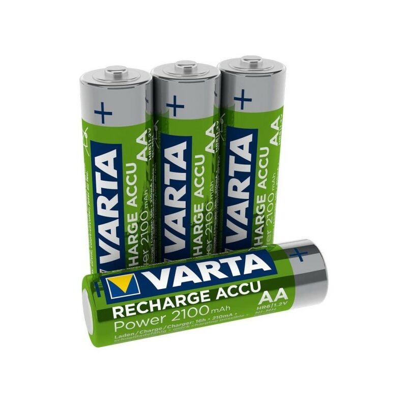 Carica Batterie Con 4 Pile Stilo Aa 2100Mah - Varta | Varta | US
