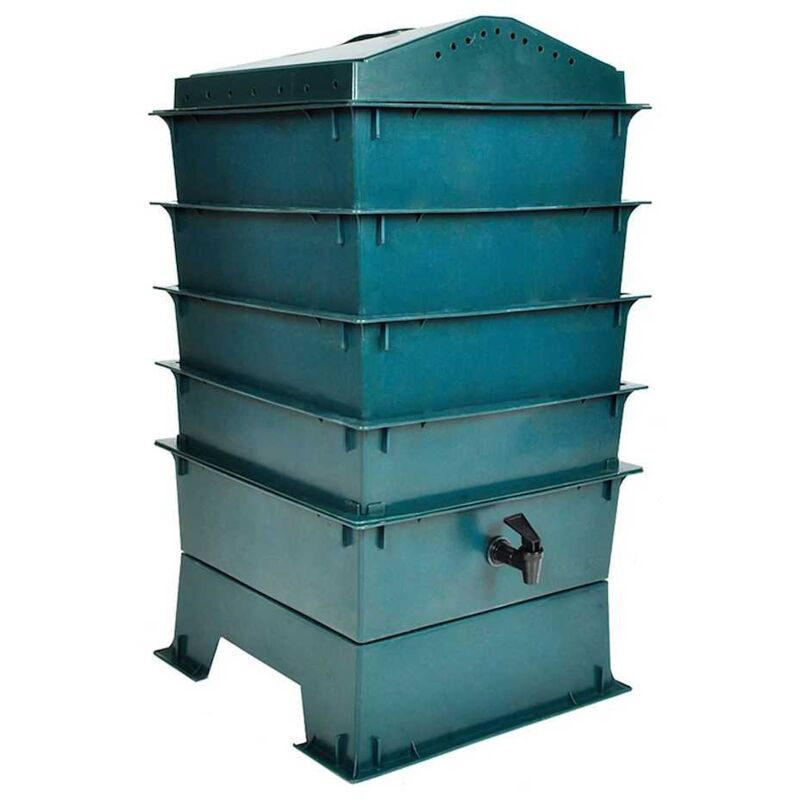 4-Tray Worm Factory 42x42x60 cm
