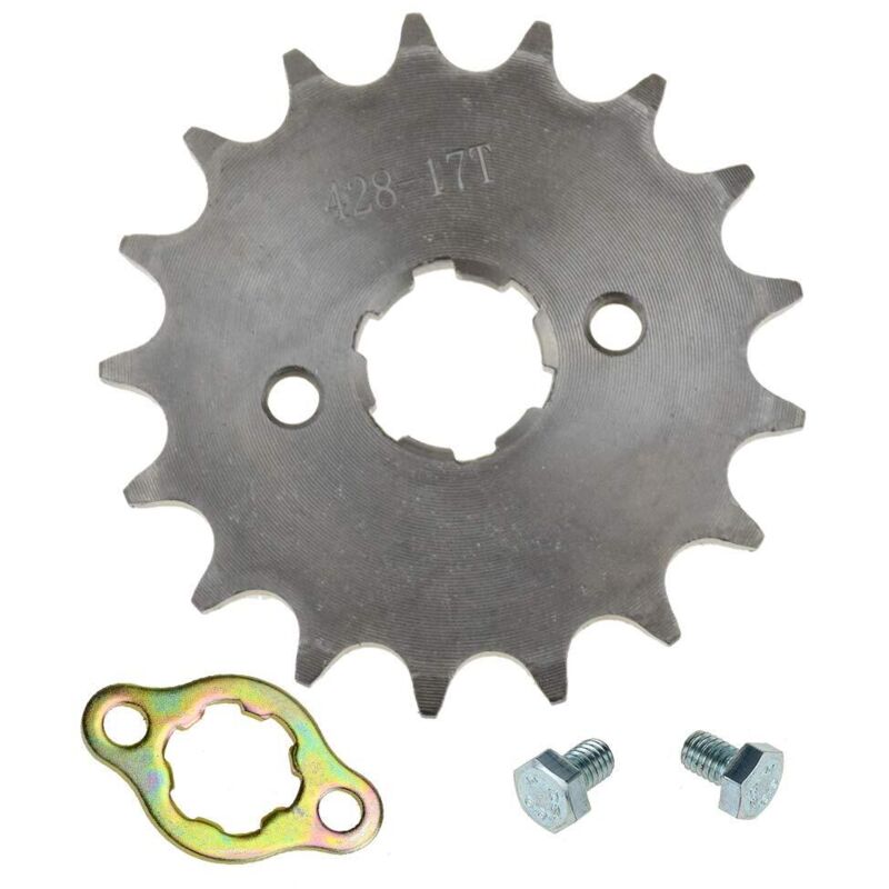 Preisvergleich für 428 17T 17mm Motorrad-Frontmotorritzel für 50cc 70cc 110cc 125cc 140cc 160cc ...