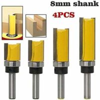 Fraise pour défonceuse, affleureuse et toupie