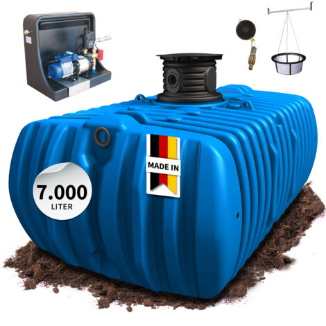Regenwasser-Erdtanks