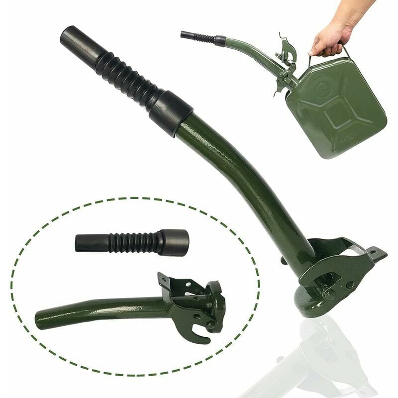 Tanica Combinata Per Benzina E Olio Con Imbuto Rigido 6+3 Litri ...