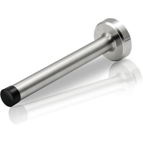 8 Pack Black Door Stops Heavy Duty Stainless Steel Baseboard Door Stops ...