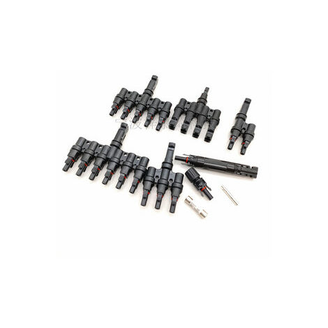 Solar panel connectors