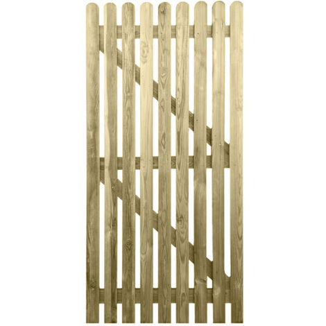 Wooden garden gates