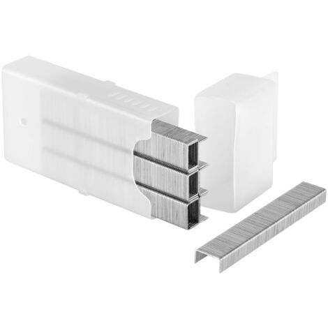 Agrafe et clou pour agrafeuse-cloueuse à main