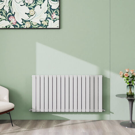 Designer 1800x408 Vertical Flat Double Panel Column Radiator Modern ...