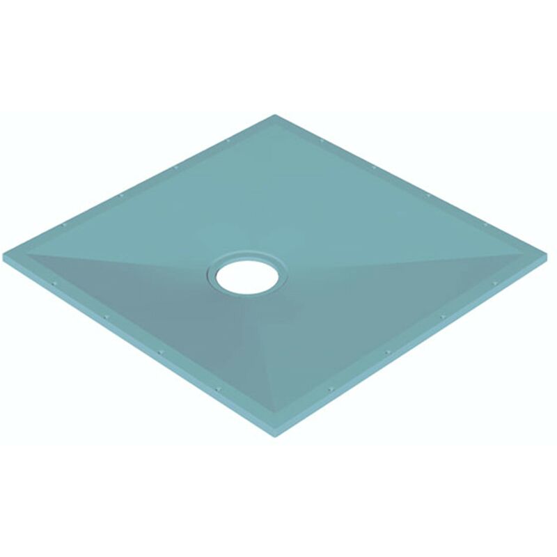 Akw Tuff Form Rectangular Wet Room Former With Tf75 Gravity Waste For ...