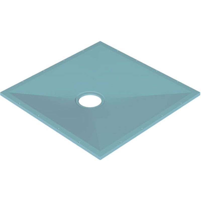 Akw Tuff Form Rectangular Wet Room Former With Tf75 Gravity Waste For ...