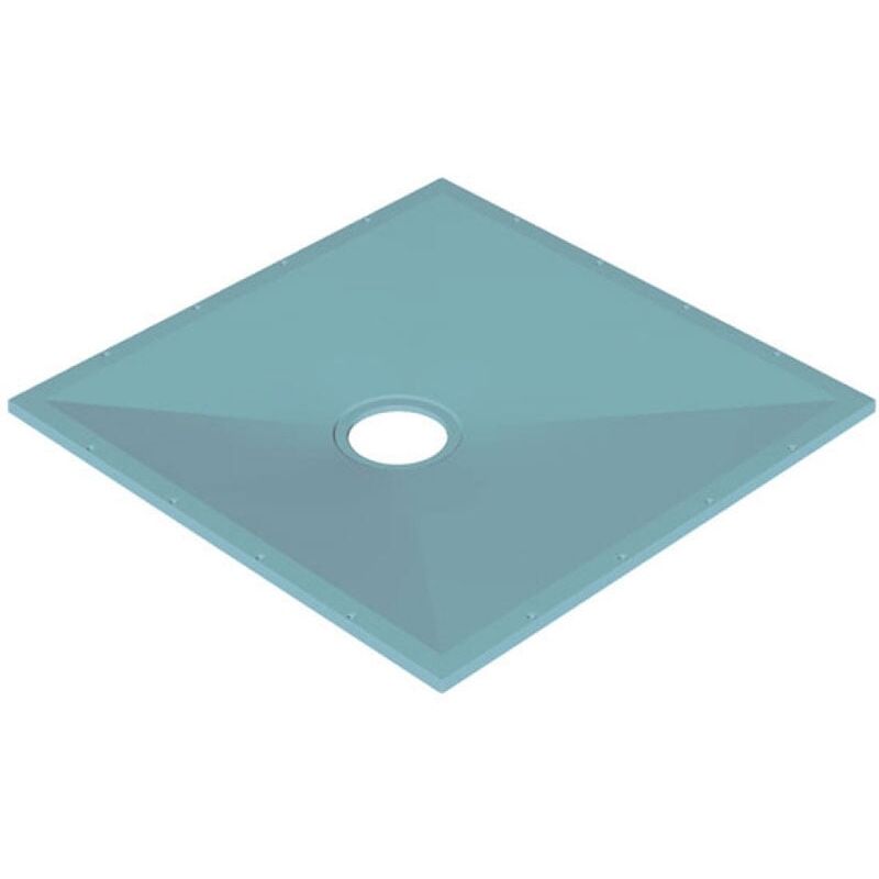 Akw Tuff Form Rectangular Wet Room Former With Tf75 Gravity Waste For ...