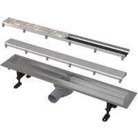 Linear shower drains