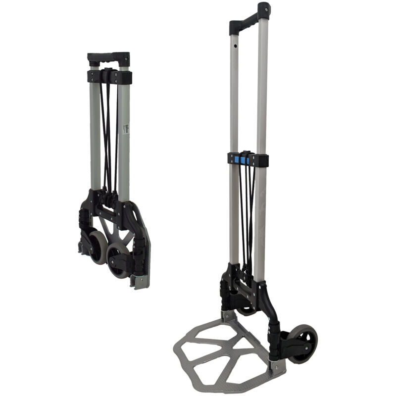 Alu Sackkarre klappbar 80 kg Transportkarre Stapelkarre Handkarre Karre ...