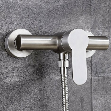 Single lever shower valves