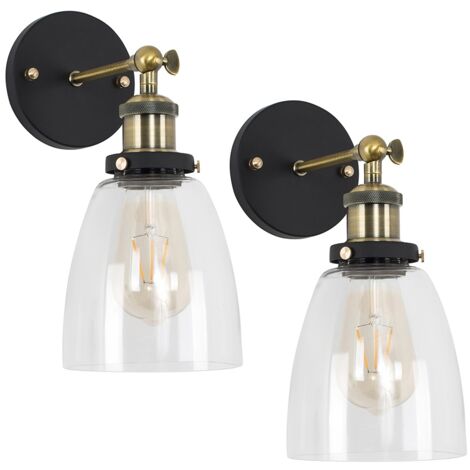 Living room and hallway wall lights