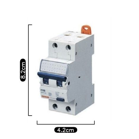 Gewiss interruttore magnetotermico con differenziale 2p 16a 6ka gw94127