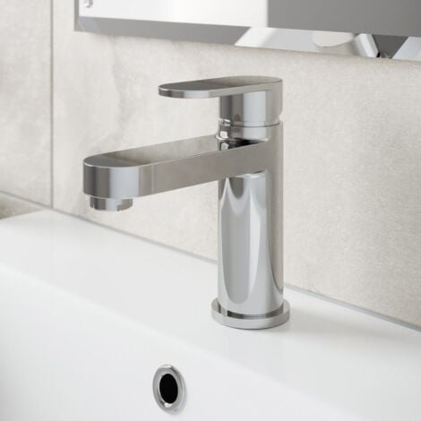 Monobloc basin taps