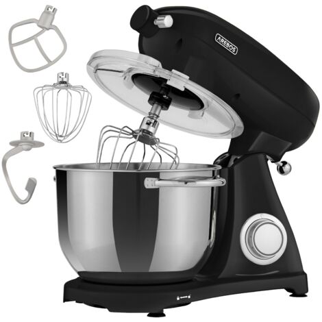 Klarstein Stand Mixer, 5L Food Mixer for Baking with Bowl, 1300W Cake ...