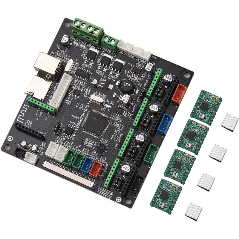 Flsun 3D Qq-S-Pro/Q5/Sr Nozzle Module Cartridge Heater Thermistor ...