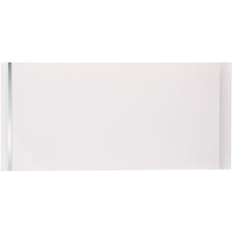 Bathroom Ceiling Cladding Panels White PVC 250x2600mm Pack of 4 - 2.6m2