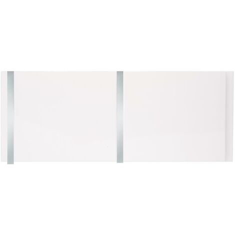 Bathroom Ceiling Cladding Panels White PVC 250x2600mm Pack of 4 - 2.6m2
