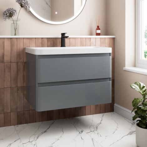 Vanity units with basins