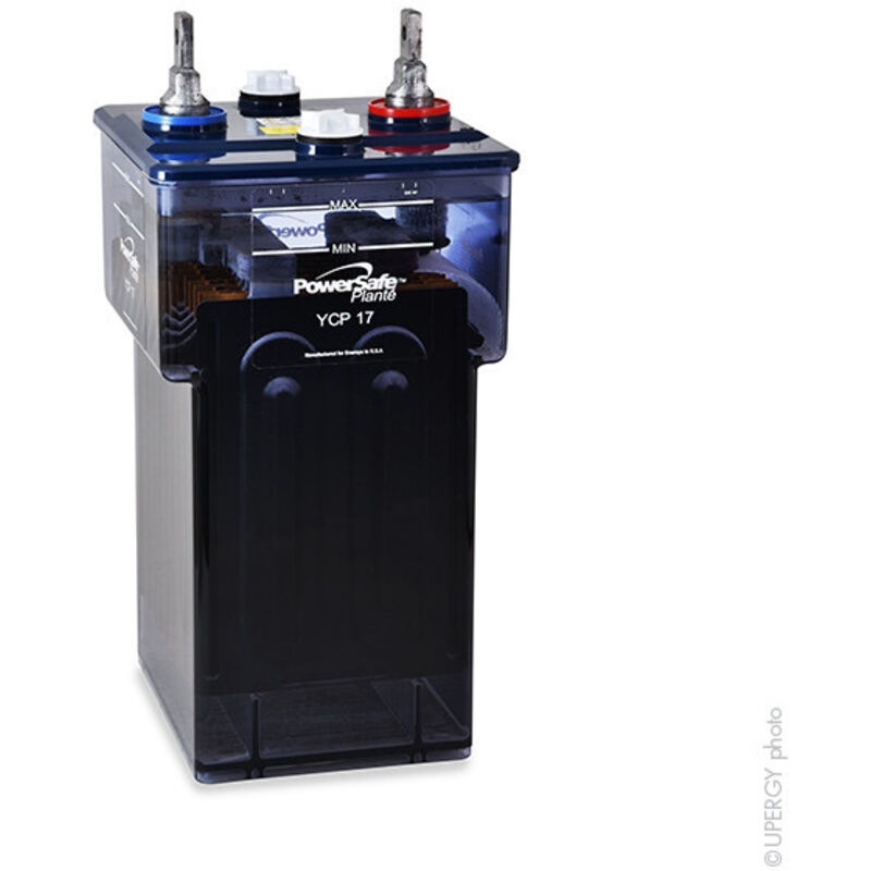 Batterie plomb ouvert PowerSafe Planté YCP9 2V 107Ah M8-M - AMP37114-1