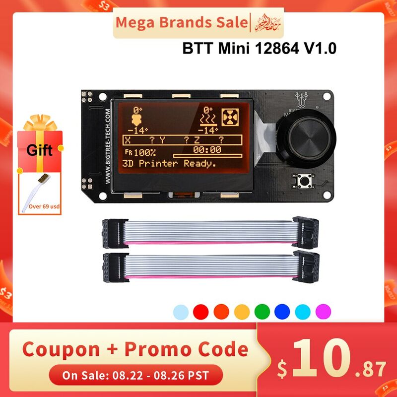 Bigtreetech Mini 12864 V1.0 Schermo Lcd Mini12864 Smart Display Parti ...