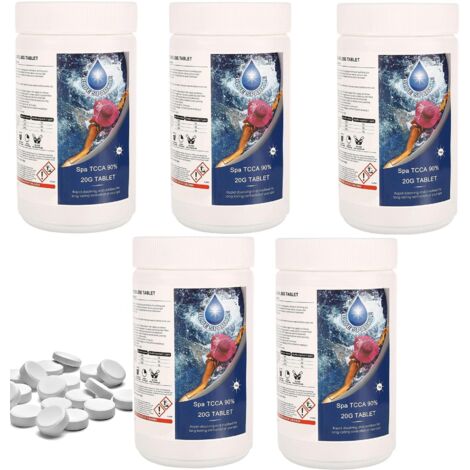 Multi-action pool tablets