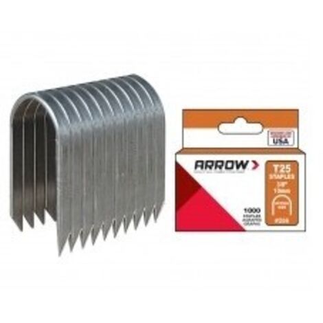 Agrafe et clou pour agrafeuse-cloueuse à main