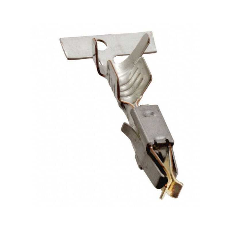 Borne JPT Femelle section 0,50 - 1,00 mmq longue 18,8 mm d'or - 927771-9