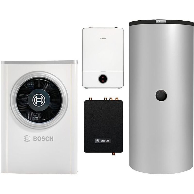 Preisvergleich für BOSCH Luft-Wasser-Wärmepumpen-Paket Bopa CS721 ...