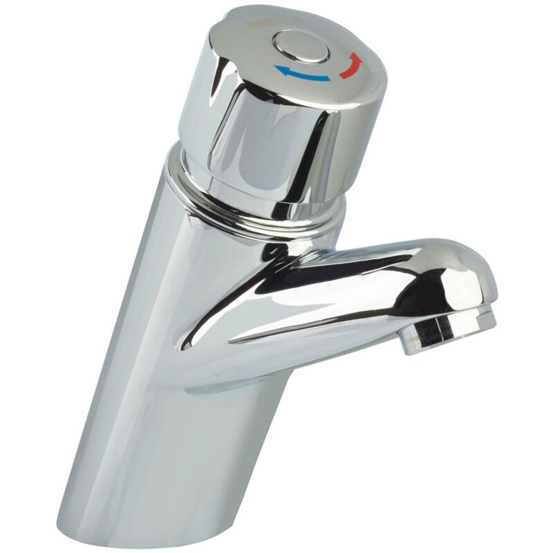 Bristan Temperature Control Basin Mixer Tap, Non-Concussive, Chrome - Z ...
