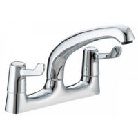 Dual lever kitchen taps
