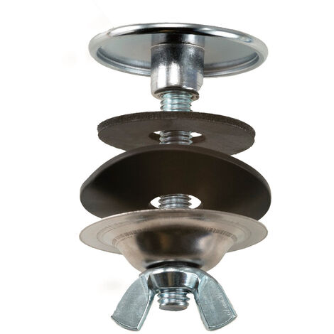 Cache-trou luxe chromé O45mm - R31B