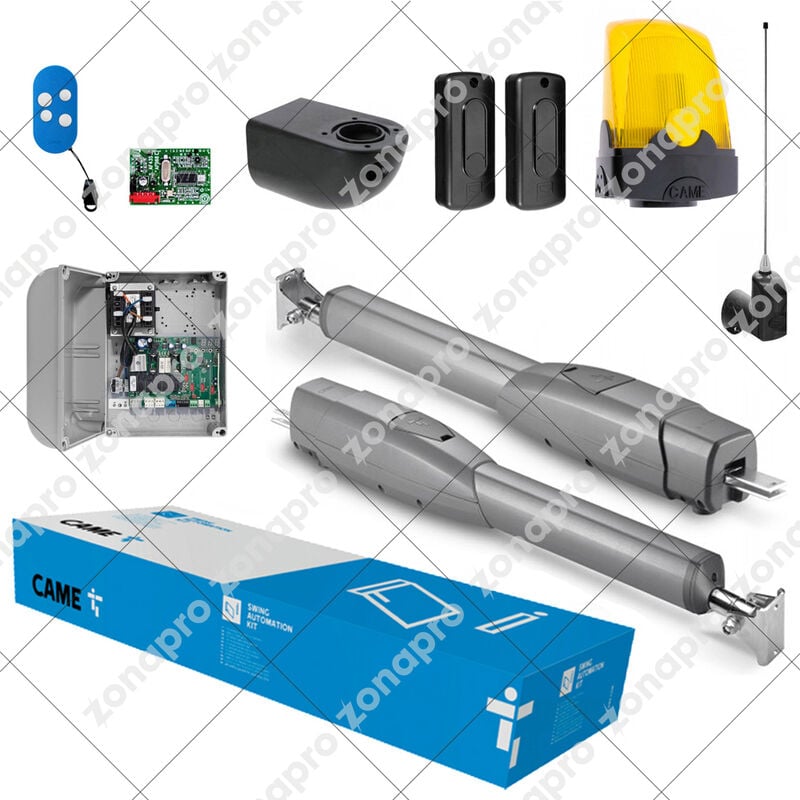 Kit Automazione Came Ats 24V Per Cancello A 2 Ante Battenti Max 3Mt 8K01mp-024 | CAME | US