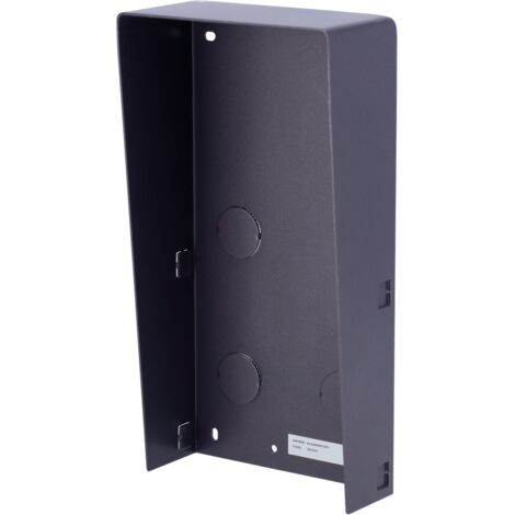 Protection et fixtion pour interphone, visiophone et sonnette