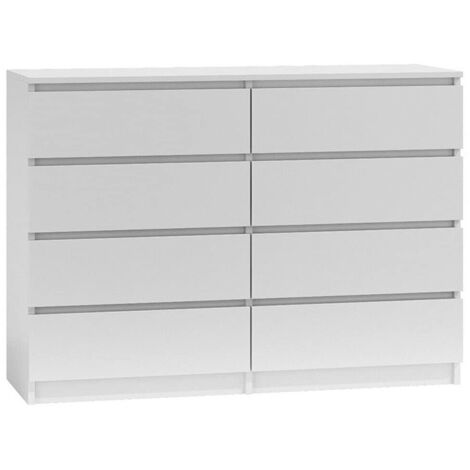 Hoxton 2 Door Wardrobe - Wood - L52 x W83.8 x H180 cm - Distressed Oak ...