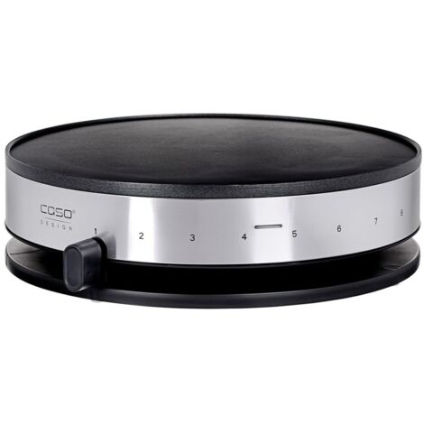 G3Ferrari Profi-Crepe aparato para crepes negro y plata