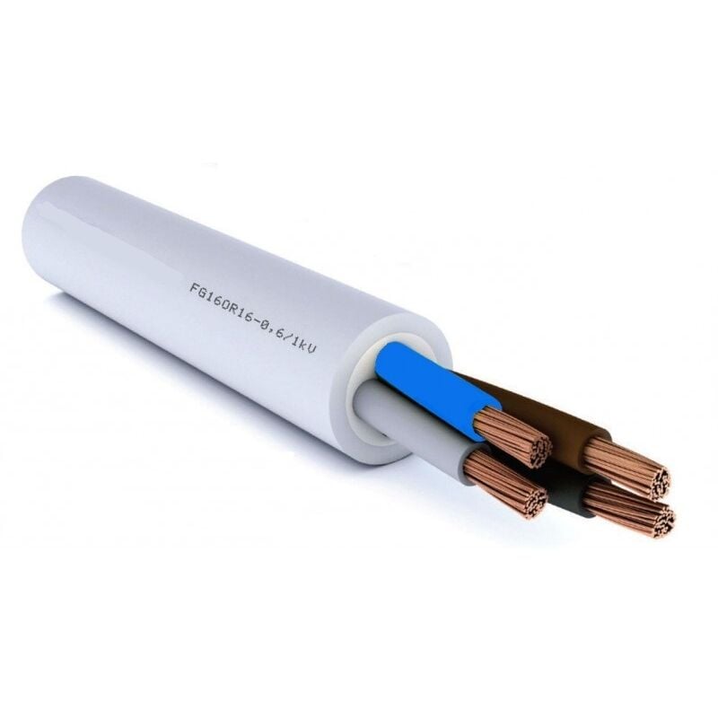 Cavi Al Metro Cavo Fg16r16 Unipolare Fg16 1 Conduttore Da 16Mmq Senza Giallo Verde Fg7-1X16 ...