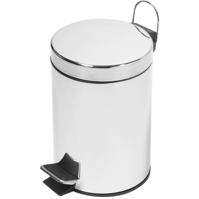 relaxdays cestino per rifiuti con pedale 3l secchi | Relaxdays cestino ...