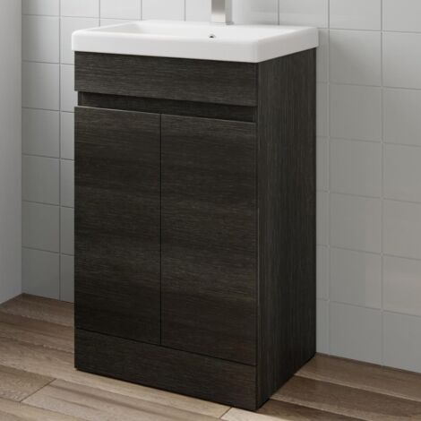 Spacious Single Bathroom Vanity Unit with Basin and Drawers for Modern ...