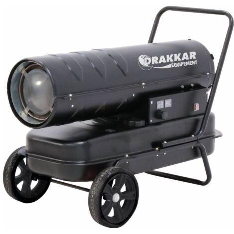 Chauffage de chantier au fioul